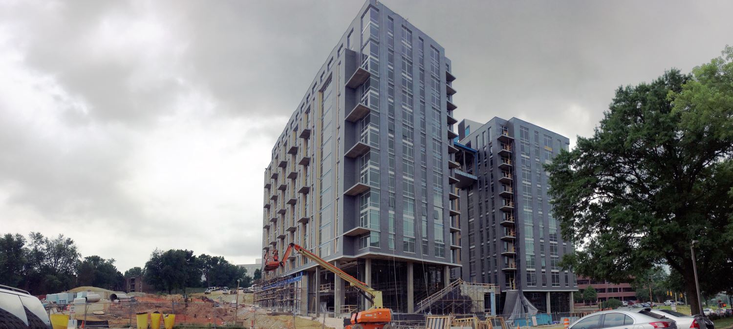 Kingston Exterior Construction Nearly Complete | inTysons